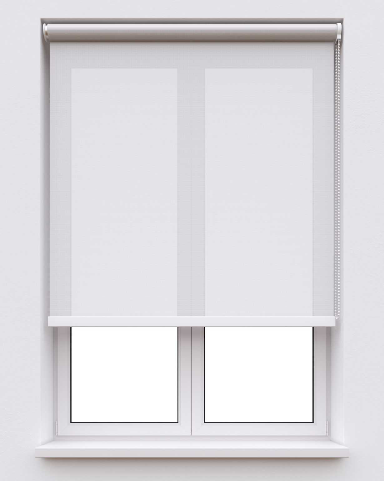 Lace (White) | Made-to-measure (Sun Screen) Roller Blind - Discount Blinds