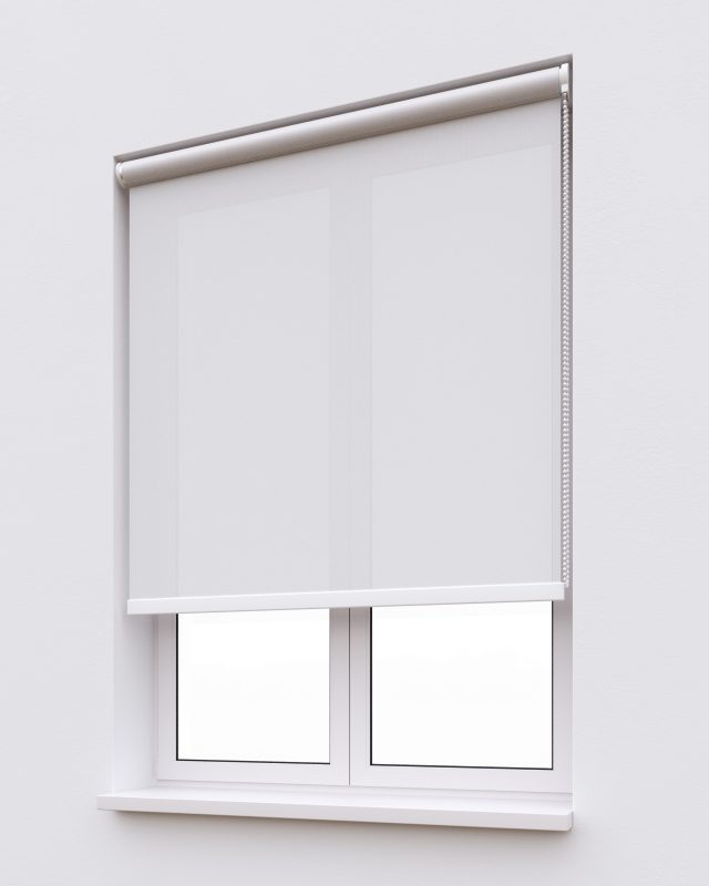 Lace (White) | Made-to-measure (Sun Screen) Roller Blind - Discount Blinds