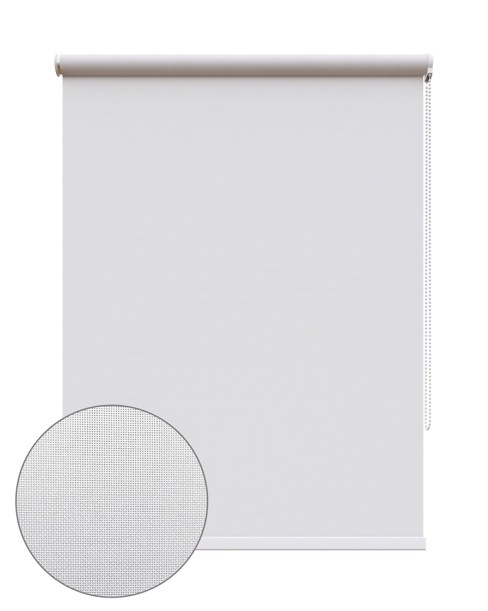 Lace (White) | Made-to-measure (Sun Screen) Roller Blind - Discount Blinds